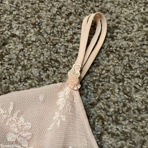 Intimates & Sleepwear | Pastel Peach Sheer Lace Nightgownslip | Poshmark